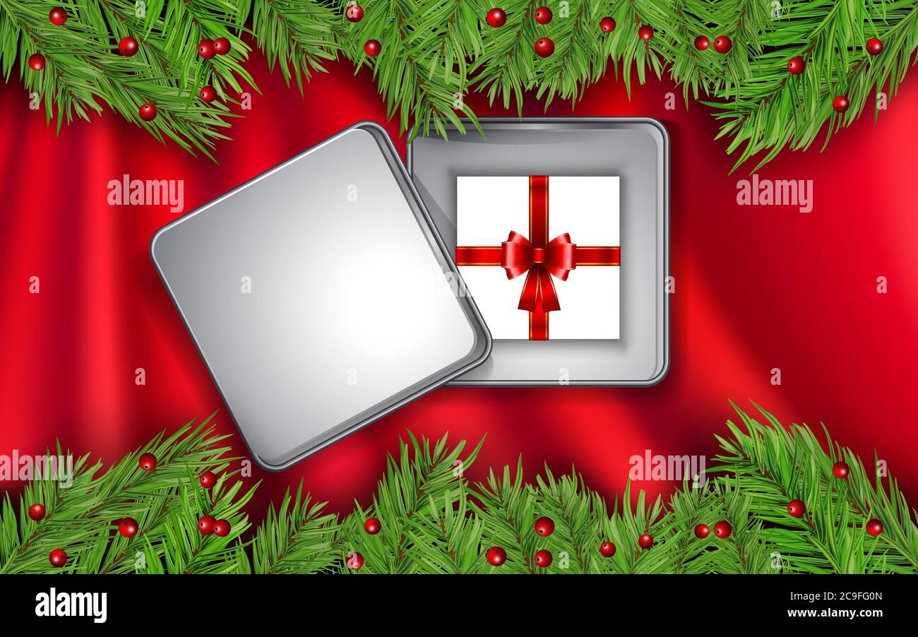 Jewelry in box on Stock Vector Images - Alamy