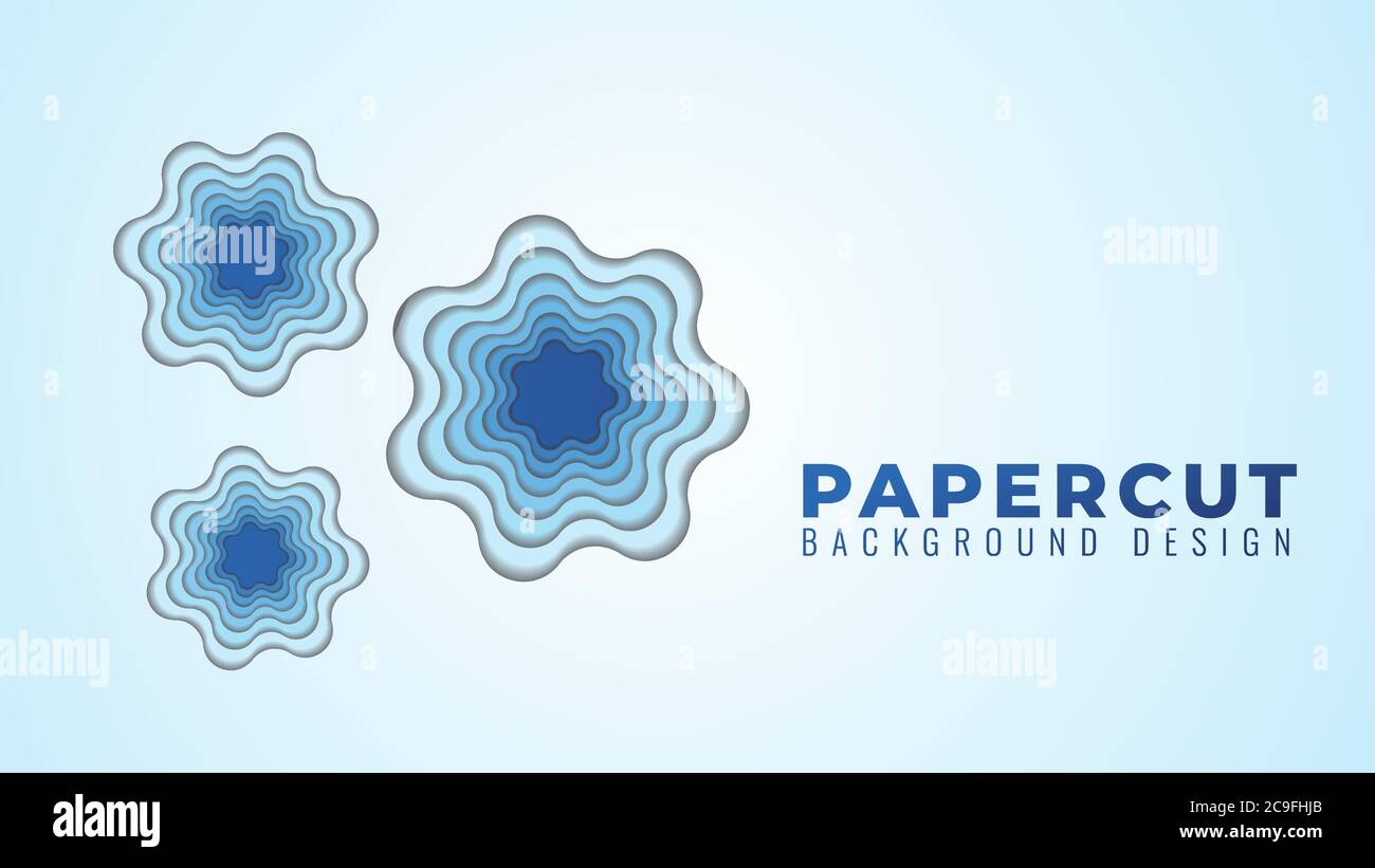 Wave papercut hi-res stock photography and images - Alamy