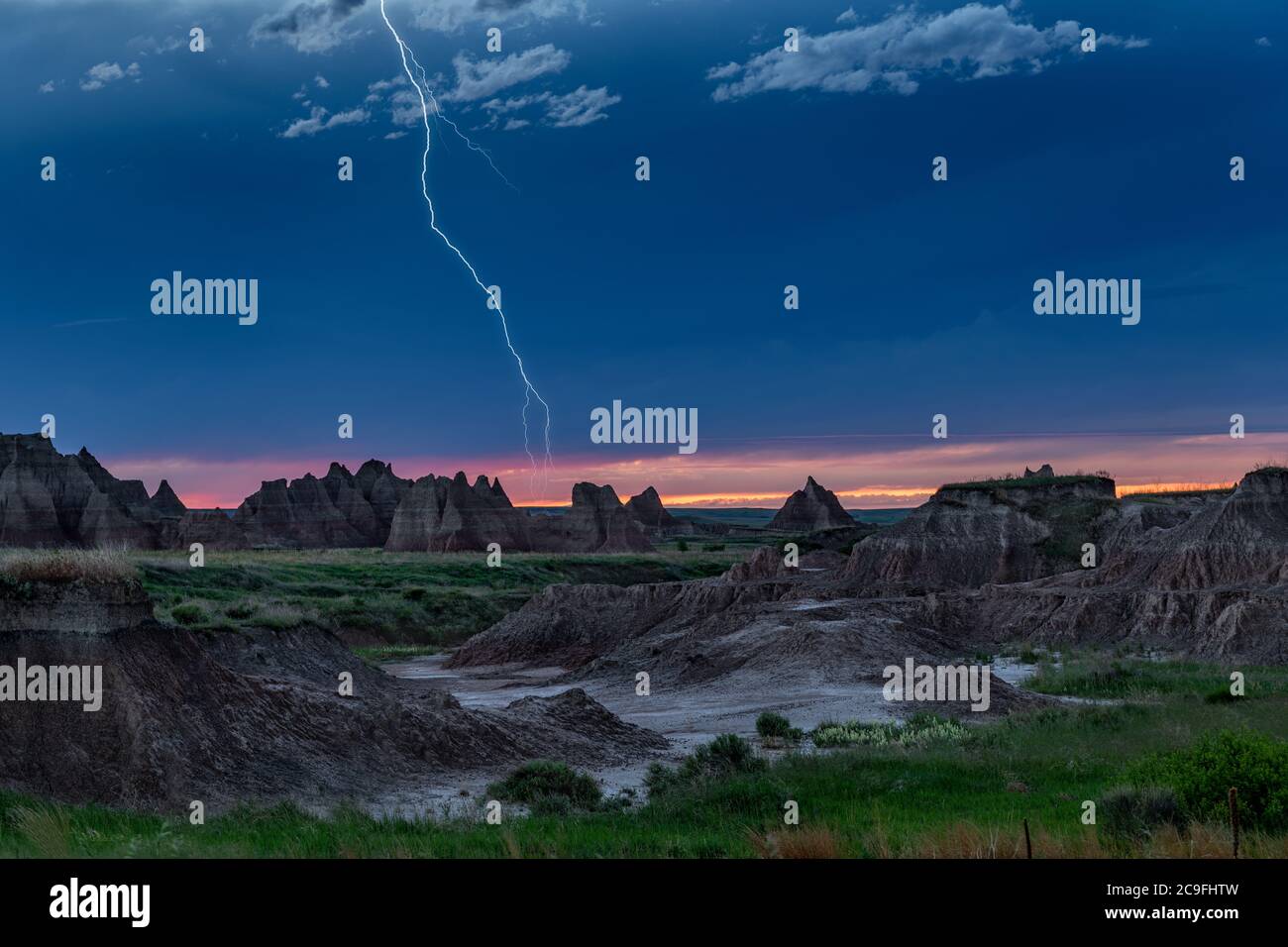 Lightning storm south dakota hi-res stock photography and images - Alamy
