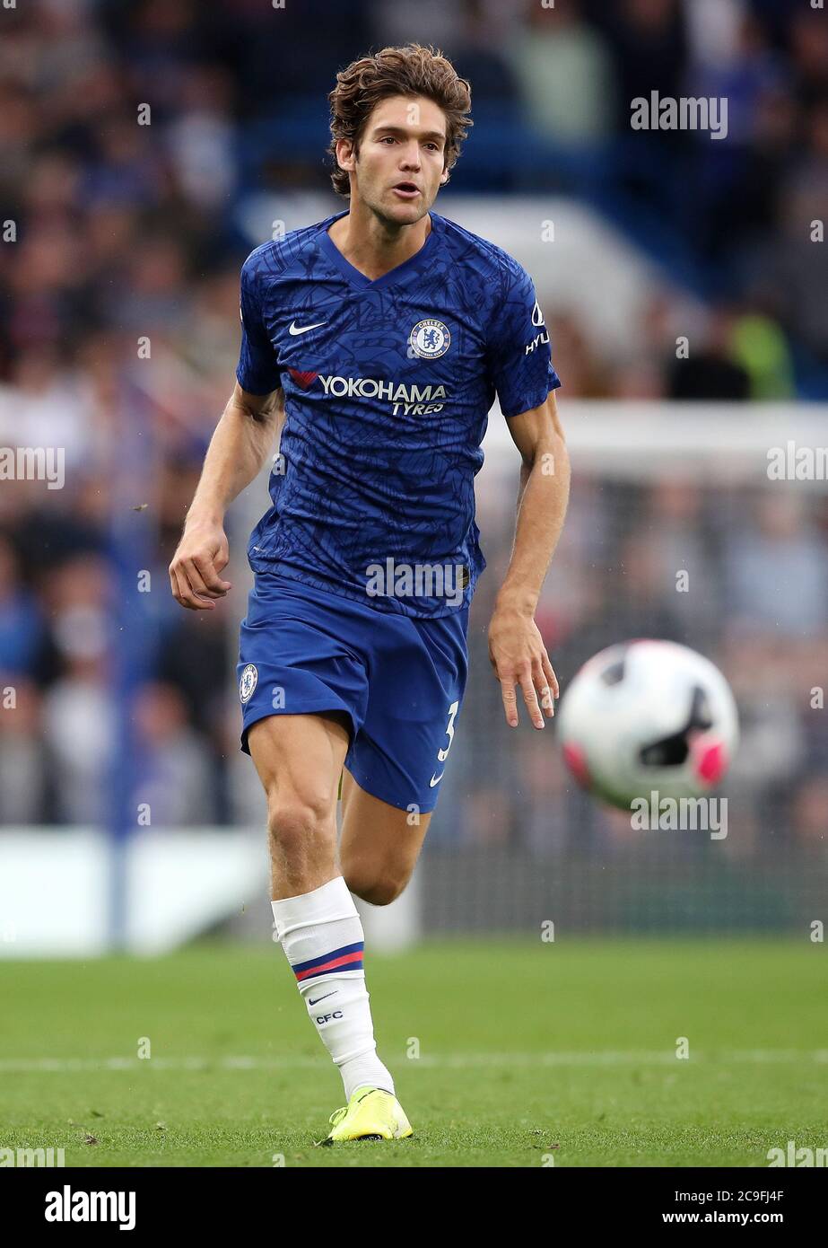 Chelsea's Marcos Alonso during the Premier League match at Stamford ...