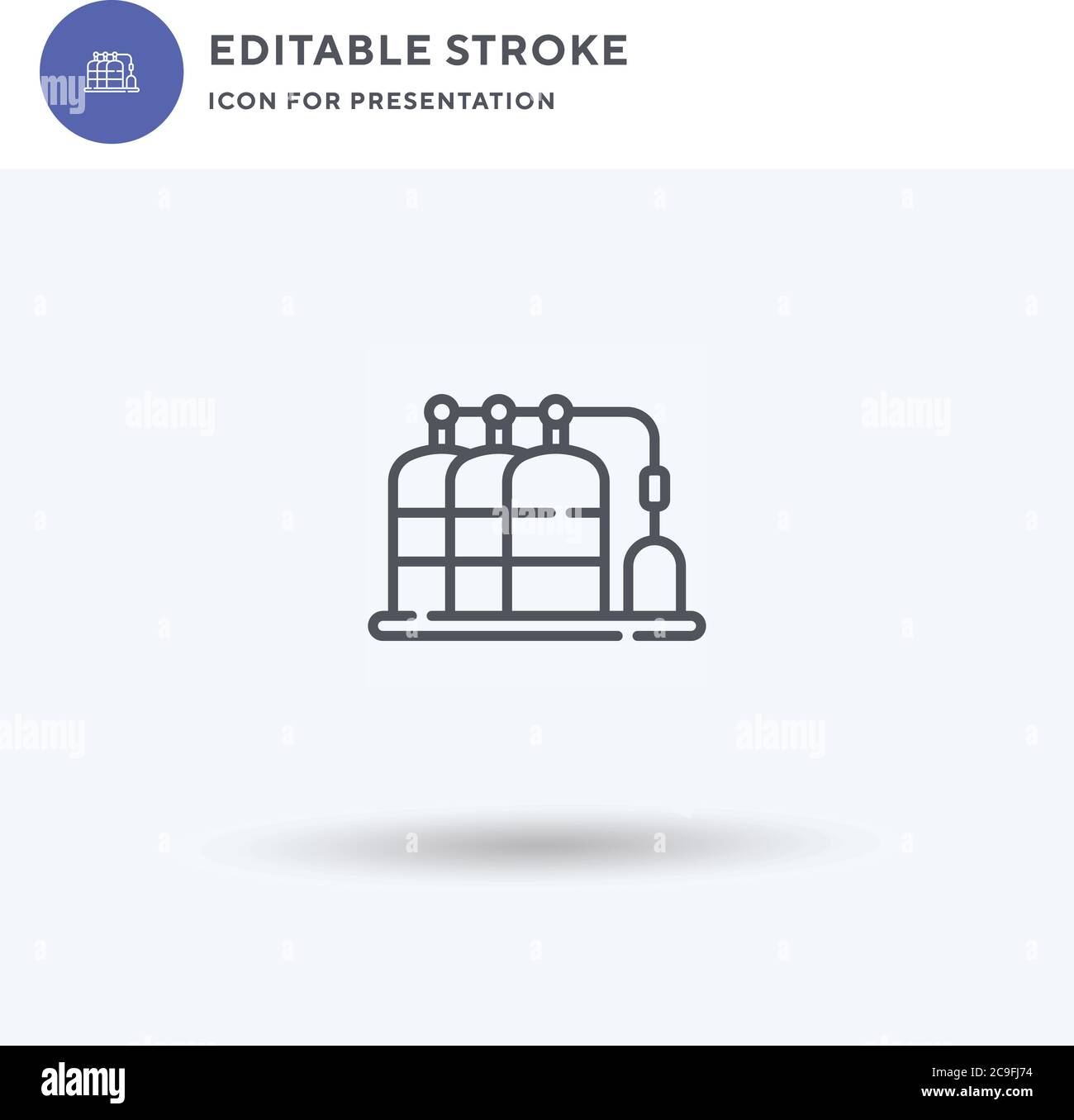 Cistern icon vector, filled flat sign, solid pictogram isolated on ...