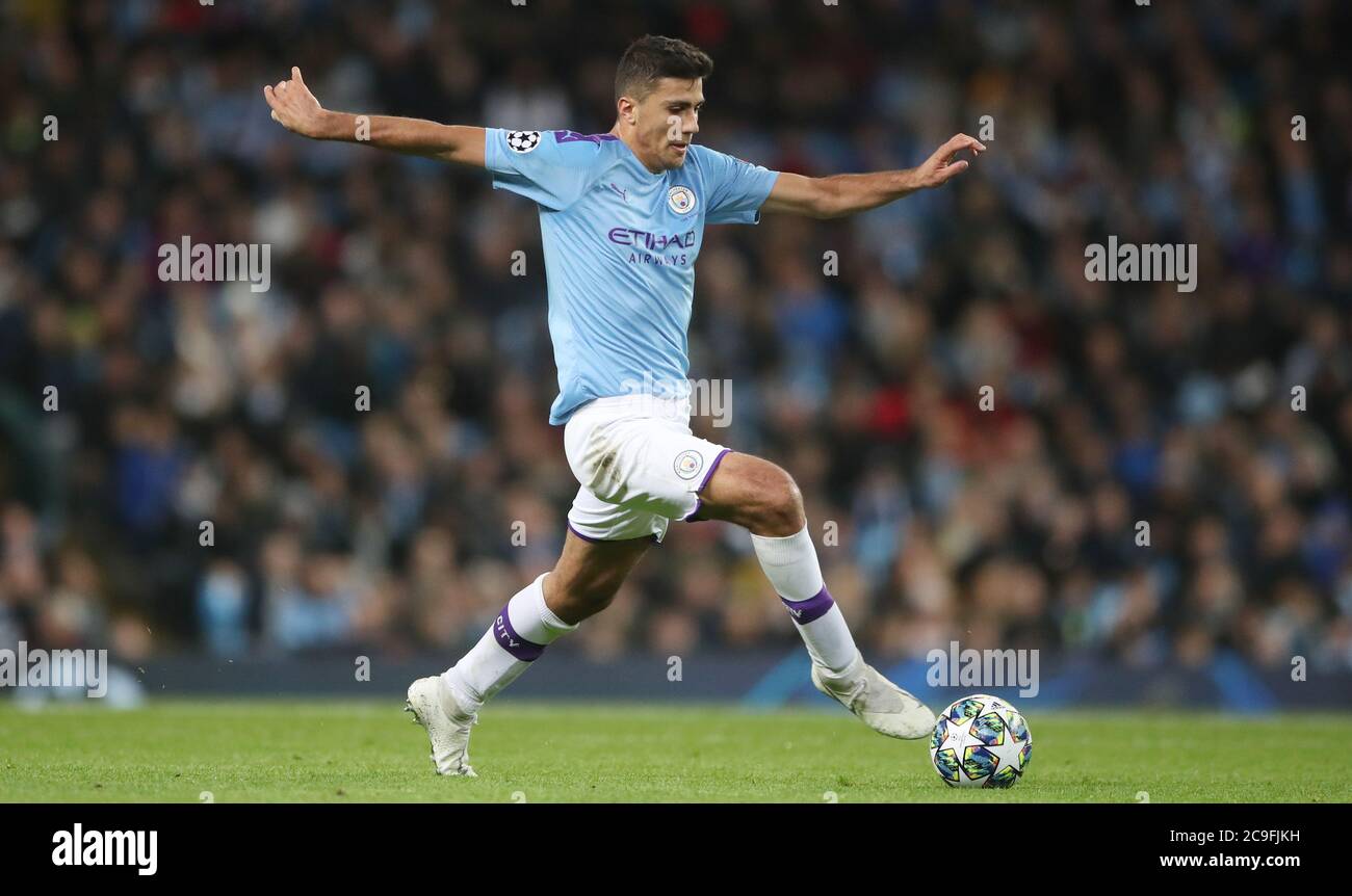 Manchester City's Rodri during the UEFA Champions League match at the ...