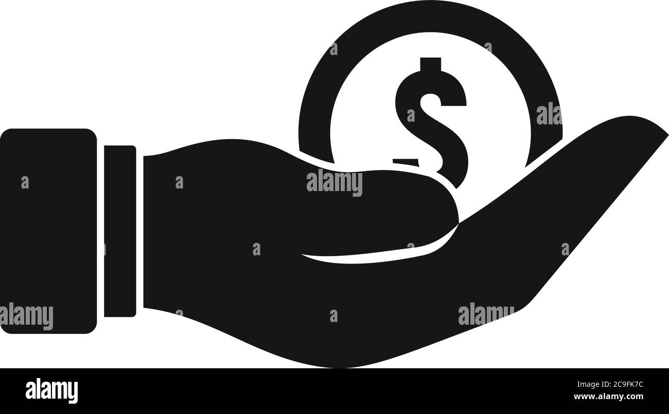 Keep money loan safe icon. Simple illustration of keep money loan safe ...