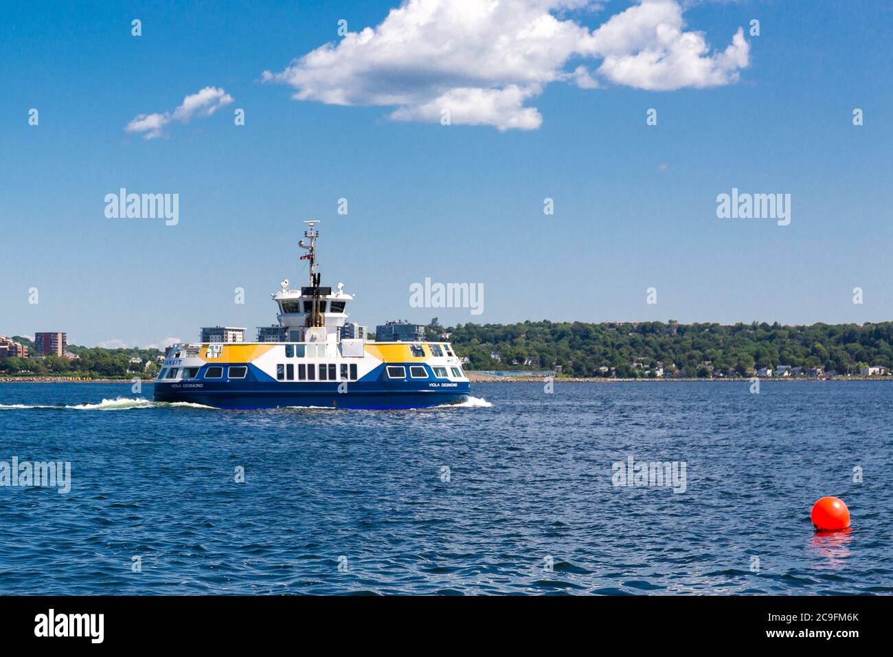 HALIFAX, NOVA SCOTIA, CANADA - Woodside Ferry boat, named Viola Desmond ...