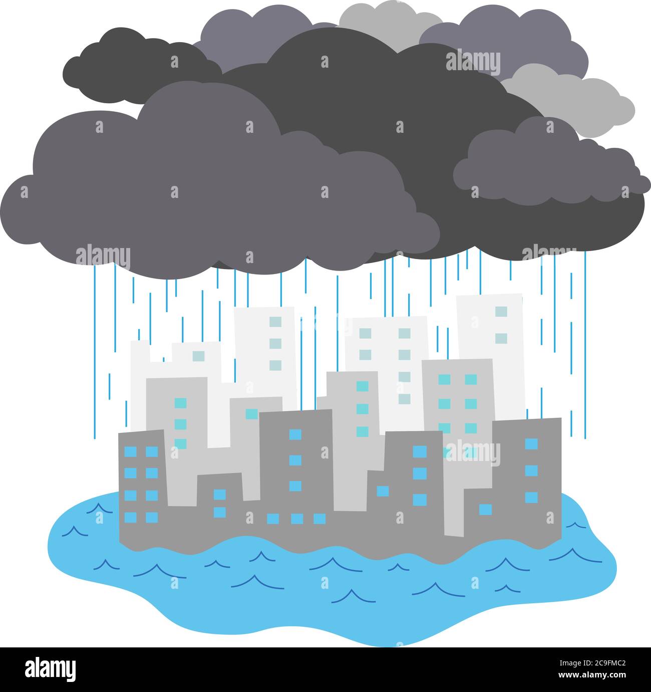 Torrential Rain Clipart