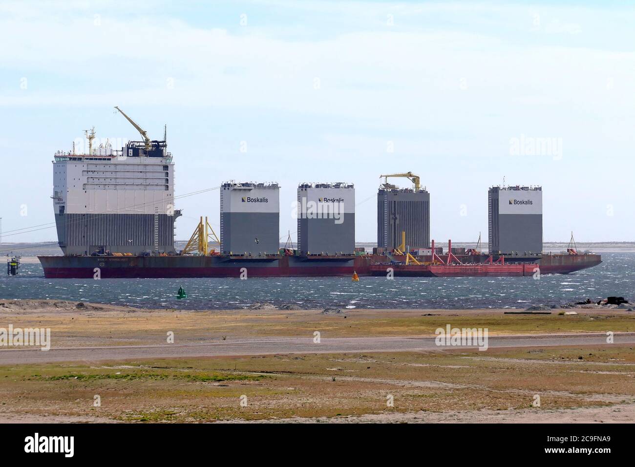 The heavy load vessel BOKA Vanguard will be on July 3, 2020 at ...