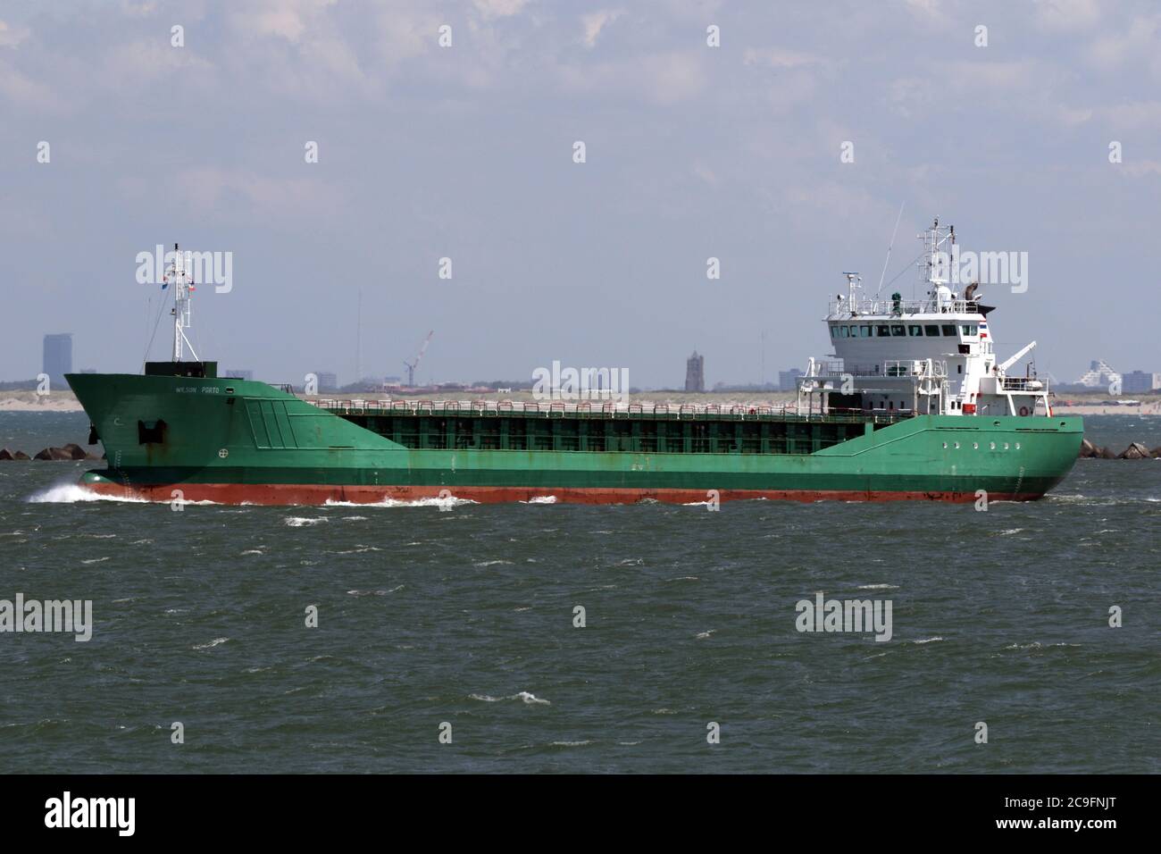 The Wilson Porto cargo ship will leave the port of Rotterdam on July 3 ...