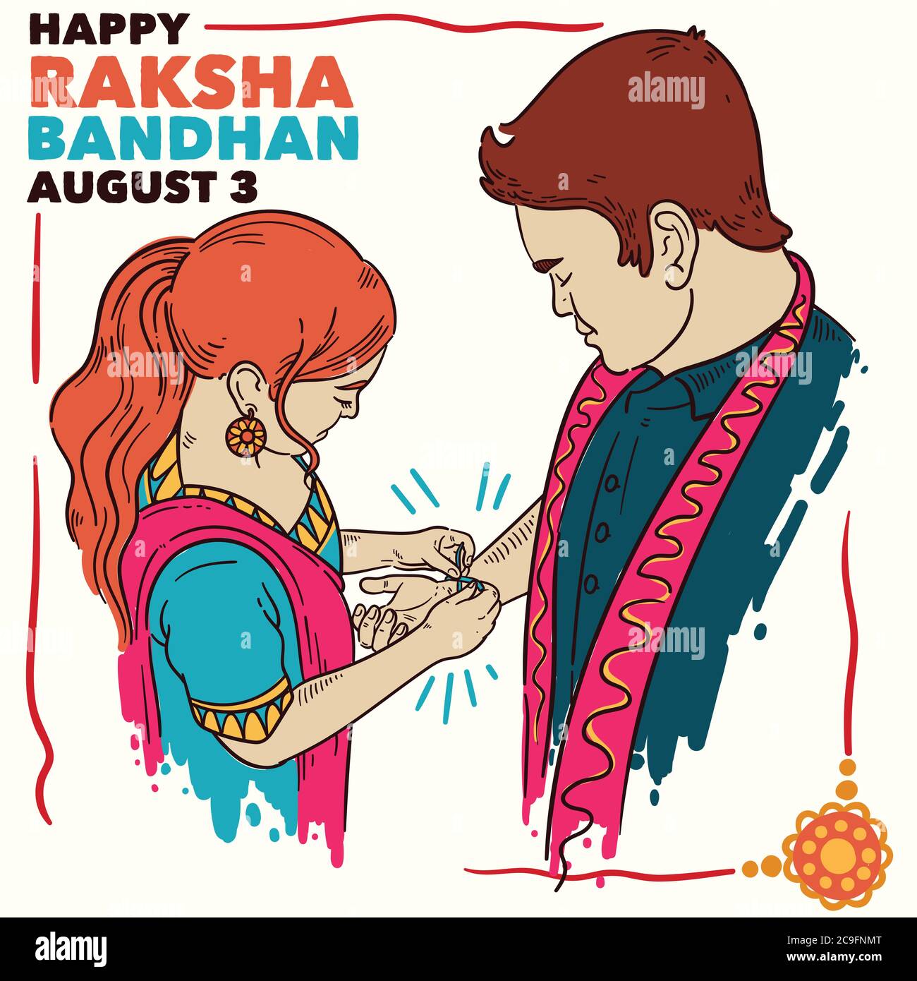 Happy Raksha Bandhan Vector Vectors High Resolution Stock Photography ...