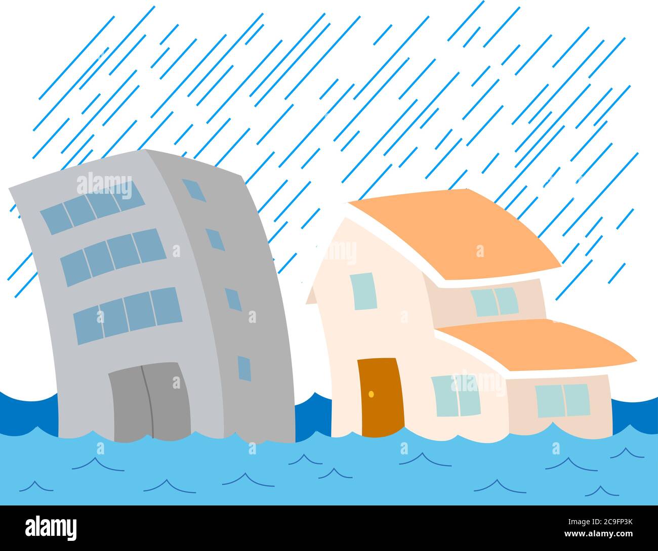 Torrential Rain Clipart