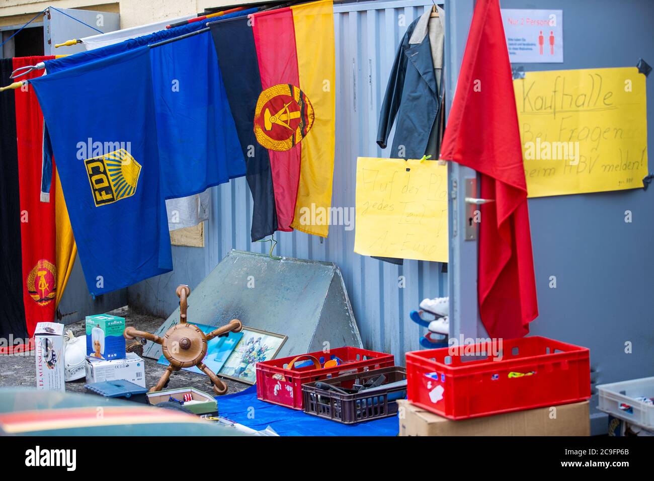Gdr Flags High Resolution Stock Photography and Images - Alamy