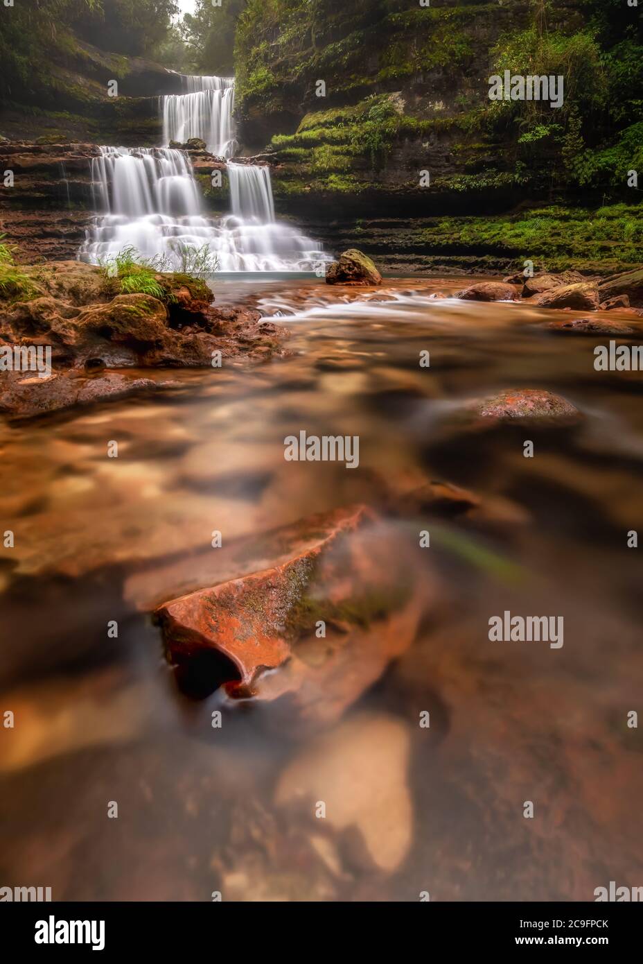 waterfall in monsoon Stock Photo - Alamy