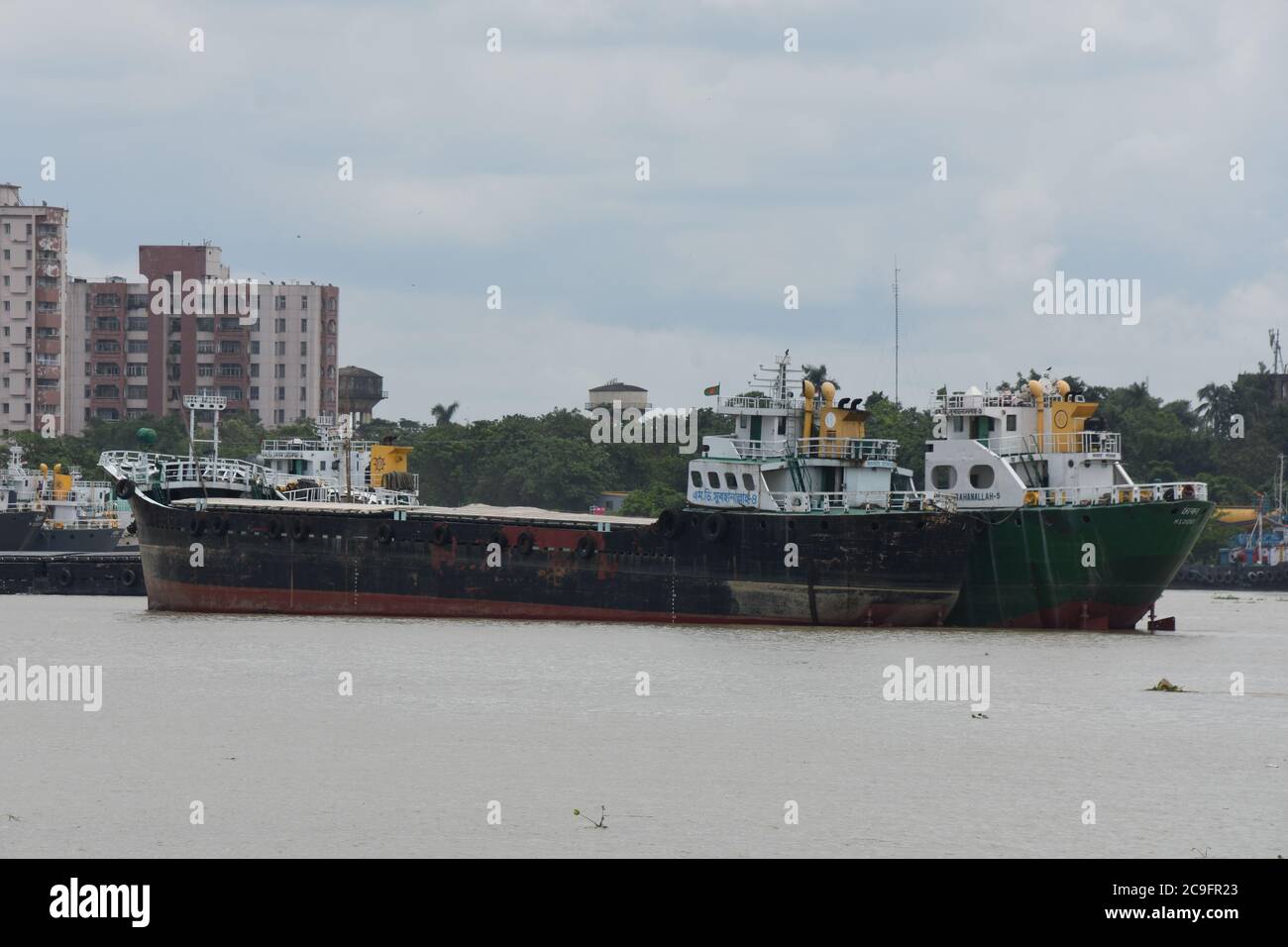 MV Subahanallah-4 and MV Subahanallah-5 (M 12693) of Bangladesh. Cargo ...