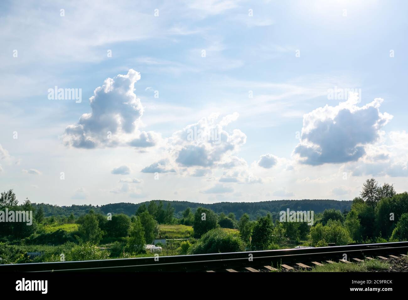 Beautiful clouds in natural color. Background texture Stock Photo - Alamy