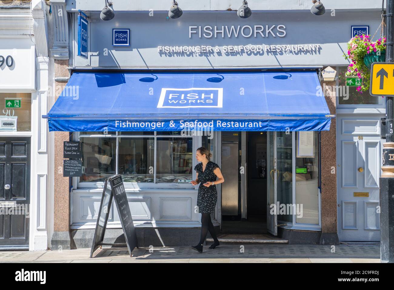 Fishworks seafood restaurant and fishmonger shop in Marylebone High ...