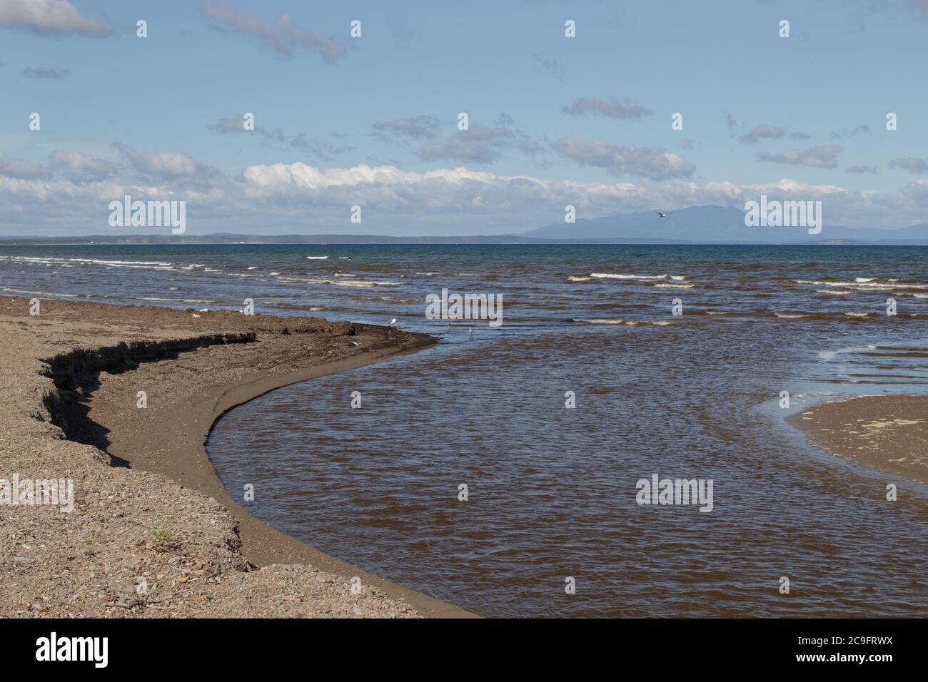 A beautiful tourist destination of Sakhalin is the coast of the ...