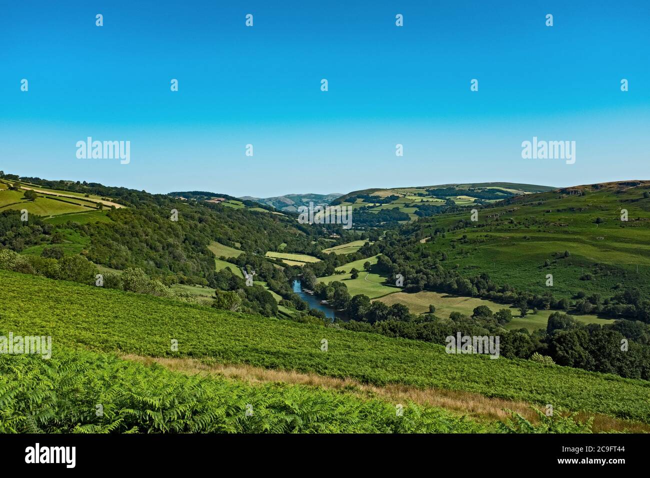 River Wye, Wye Valley, Wales, UK Stock Photo - Alamy