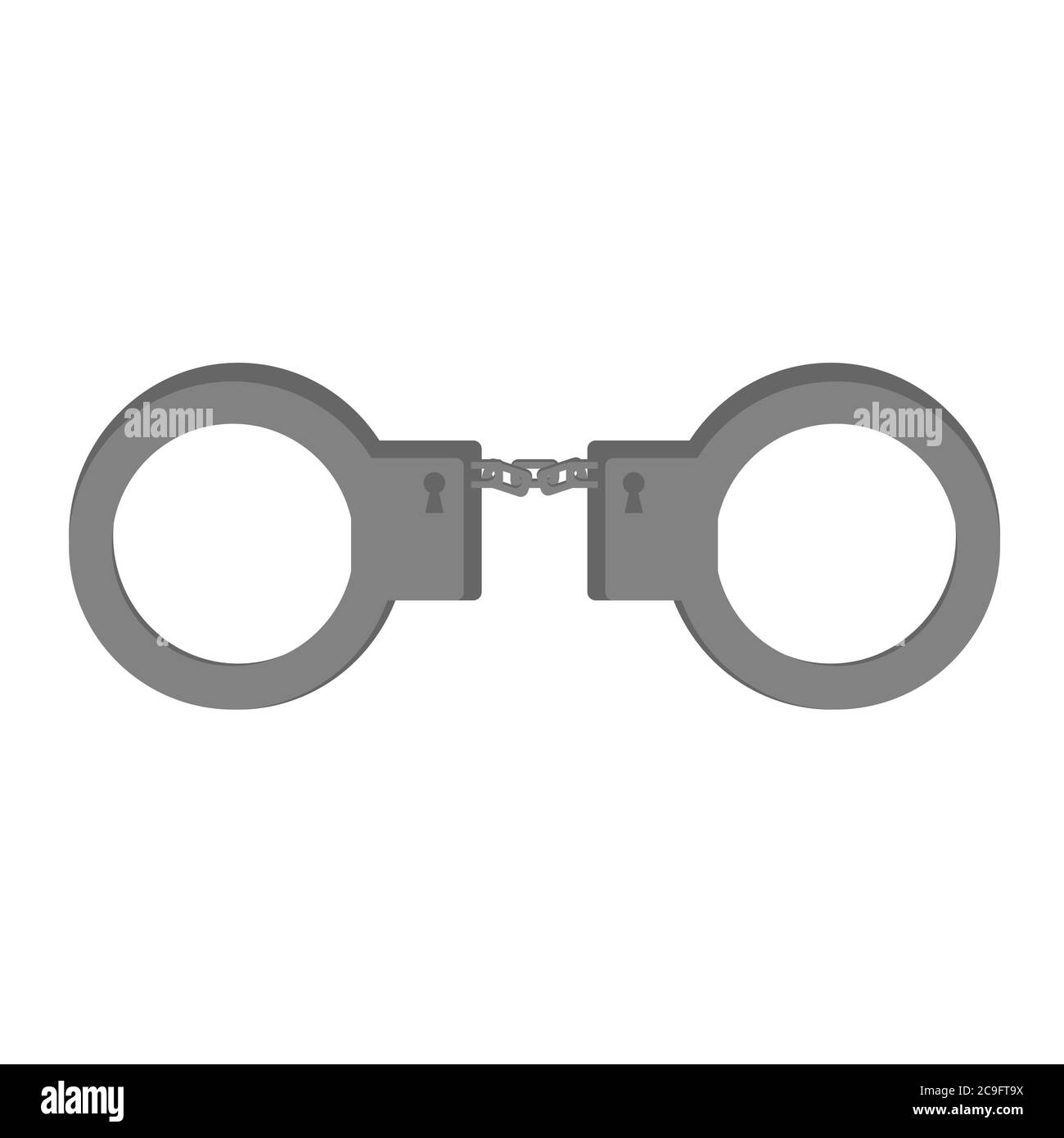 Handcuffs cartoon hi-res stock photography and images - Alamy