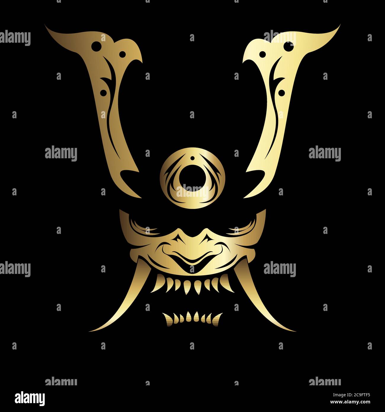 Samurai mask hi-res stock photography and images - Alamy