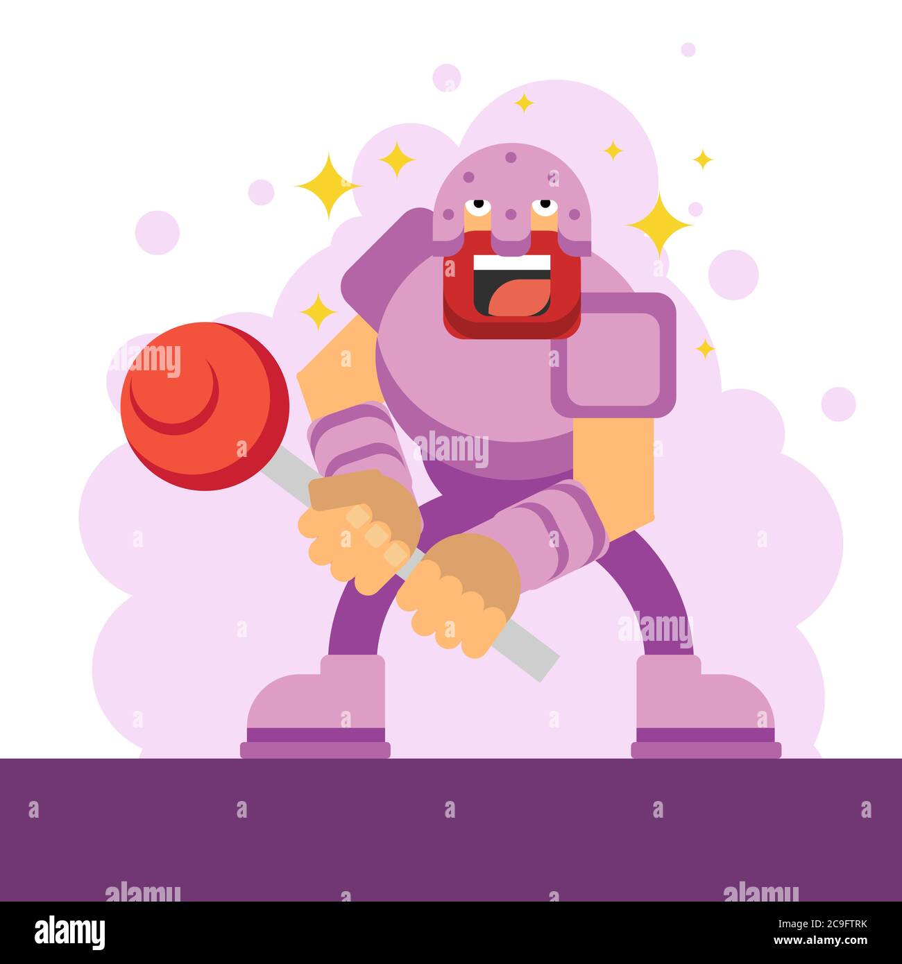 Pink helmet design Stock Vector Images - Alamy