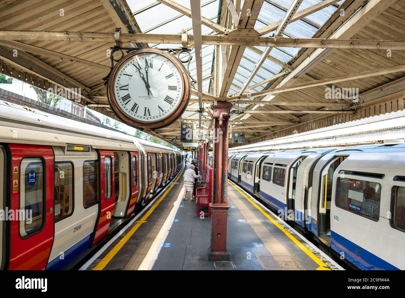 Barons Court London Underground Station in Hammersmith / Kensington ...
