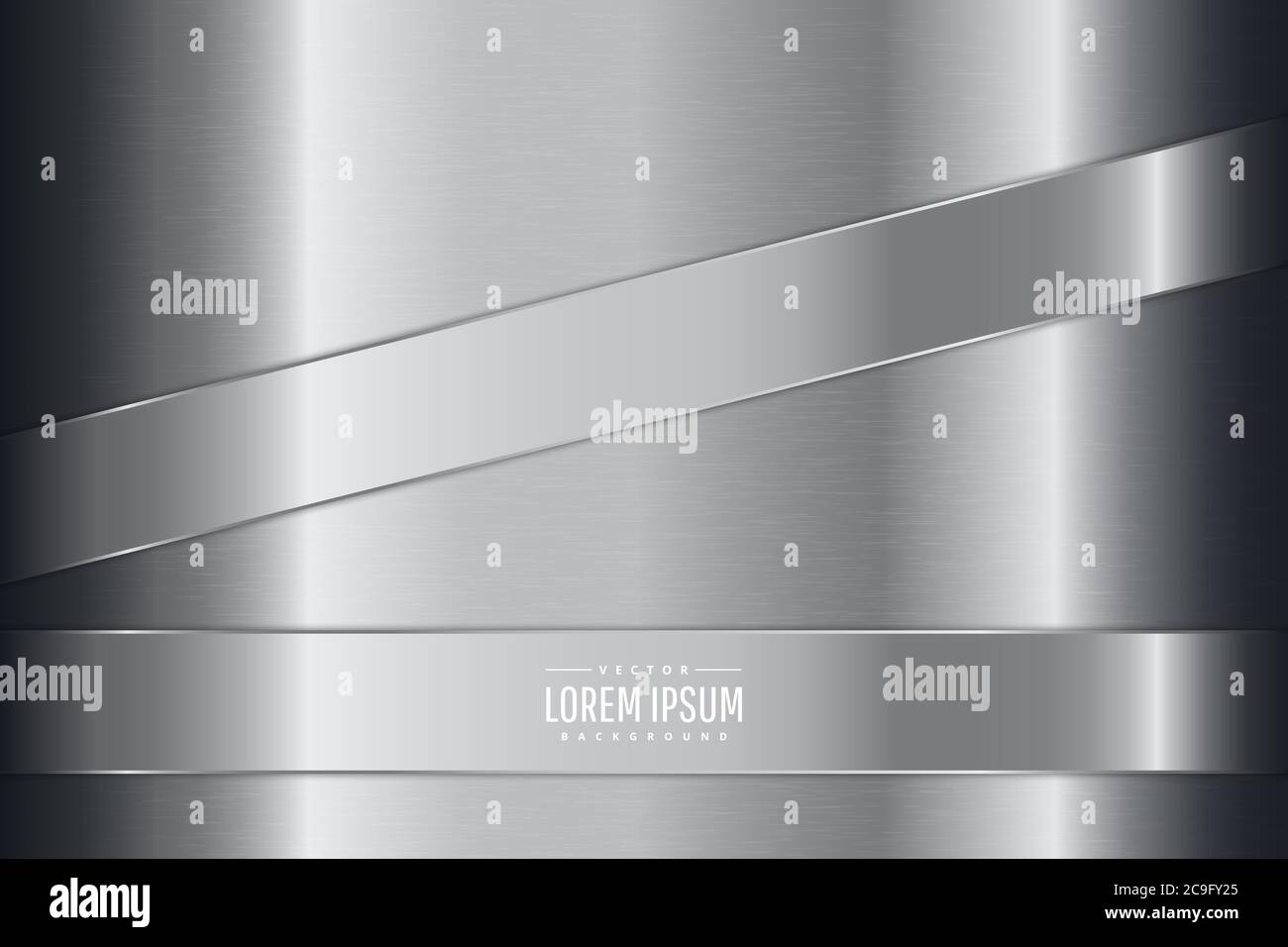 metallic background.Gray and silver metal technology concept Stock ...