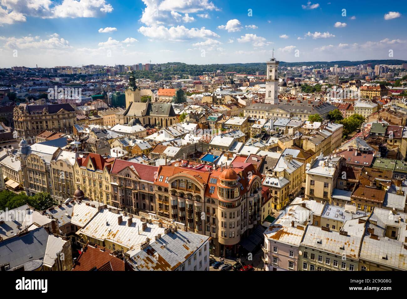 Ukraine aerial view hi-res stock photography and images - Alamy