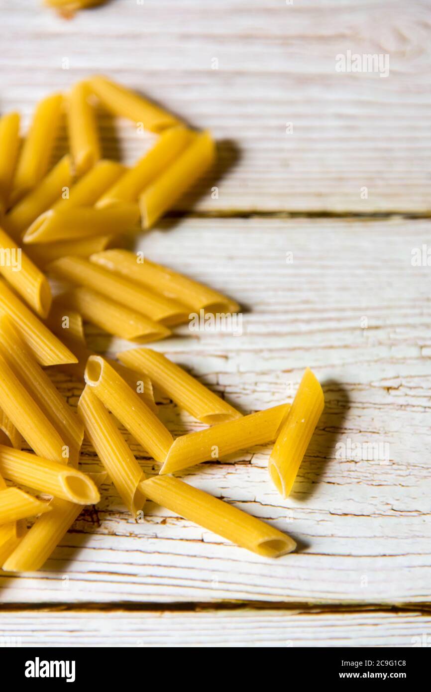 Italian pasta in vertical hi-res stock photography and images - Alamy