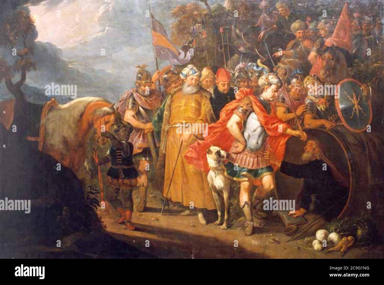 Jan Thomas - Alexandru cel Mare şi Diogenes Stock Photo - Alamy