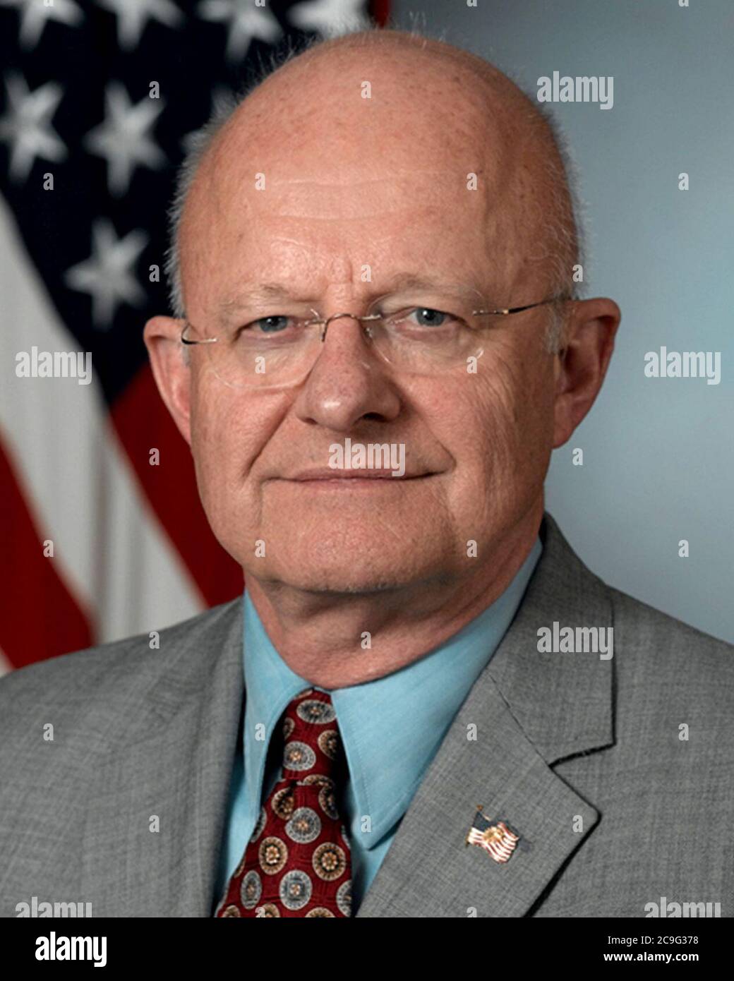 James Clapper official Under Secretary portrait Stock Photo - Alamy