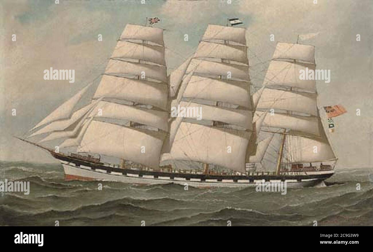 Full rigged ship hi-res stock photography and images - Alamy