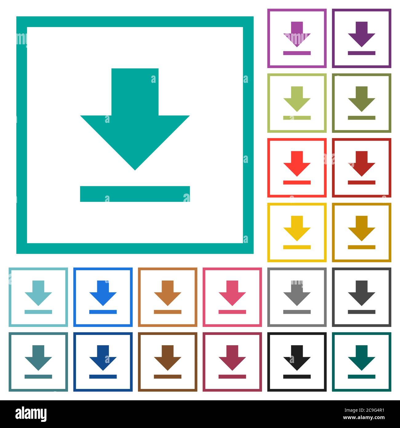 Quadrant colors hi-res stock photography and images - Alamy