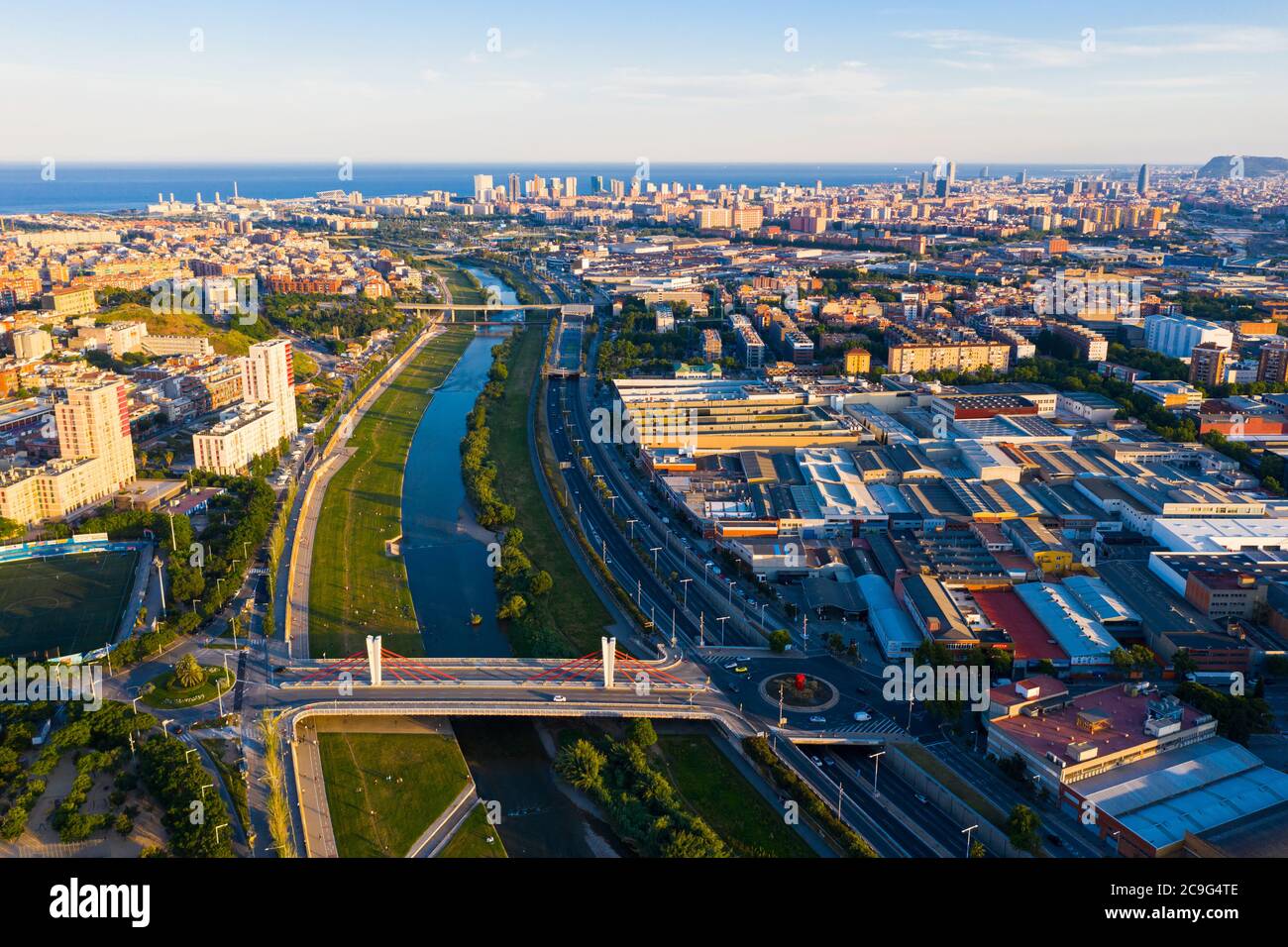 Besos river barcelona hi-res stock photography and images - Alamy