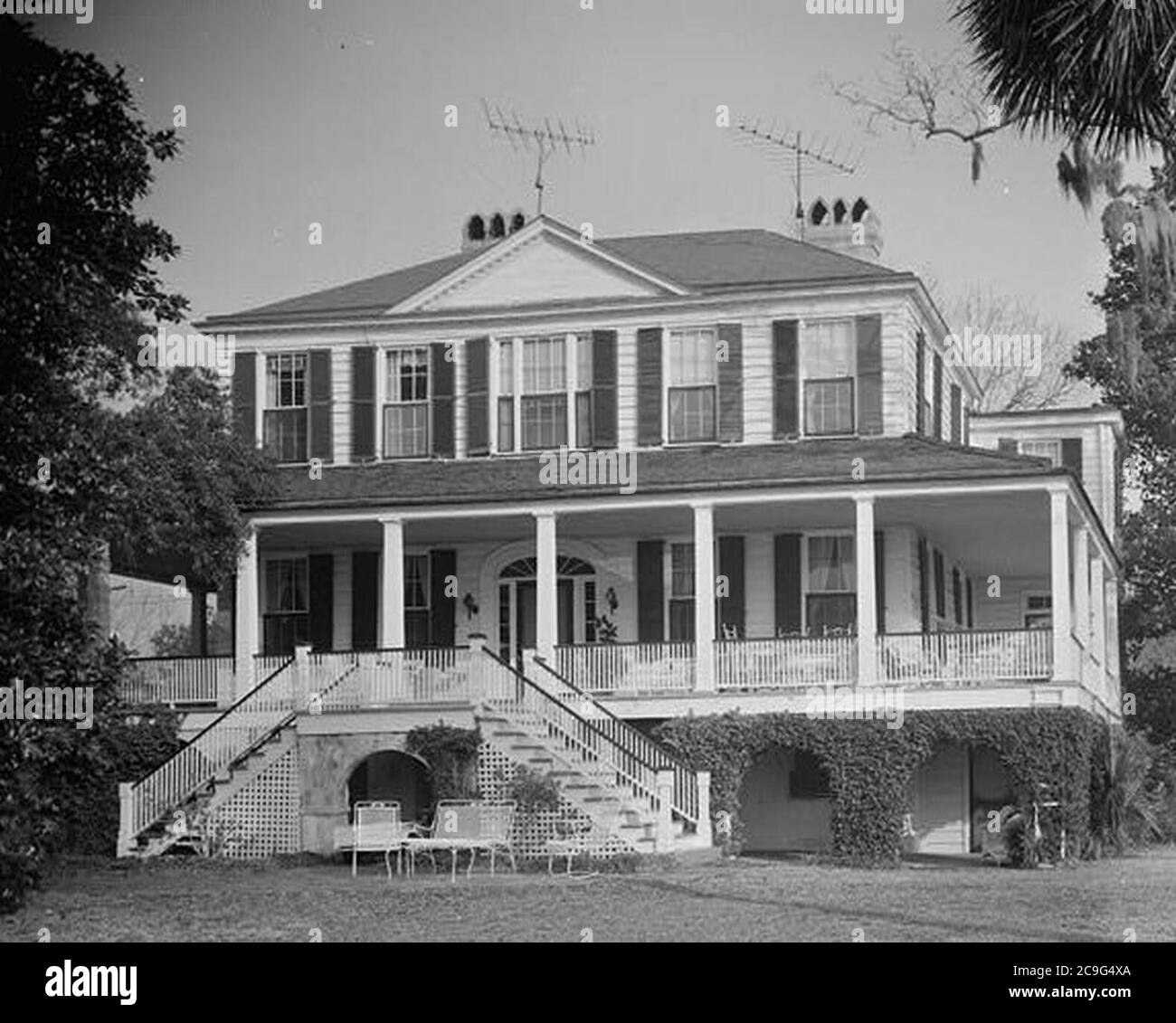Beaufort south carolina verdier house hi-res stock photography and ...