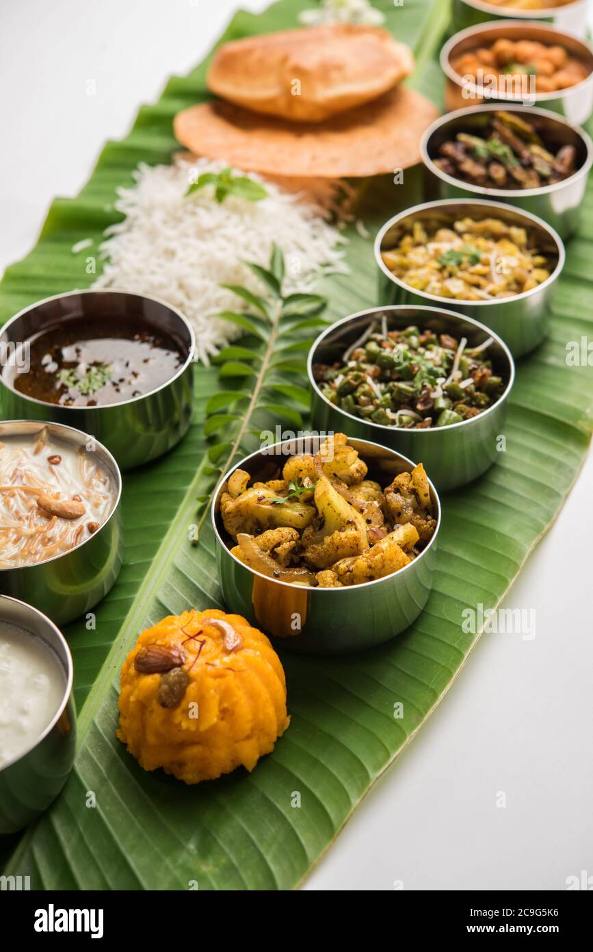 Traditional South Indian Food