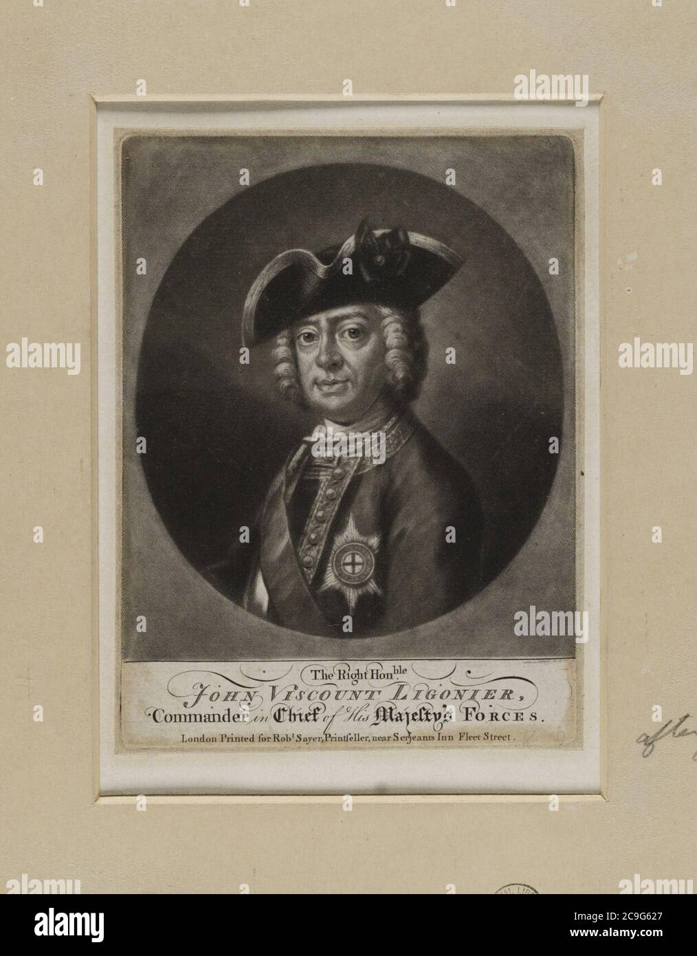 Jacobite broadside - Right Hon.ble John Viscount Ligonier, Commander in ...