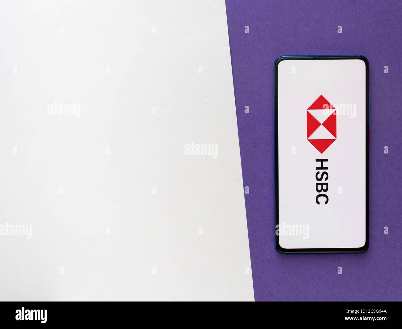 Hsbc app logo hi-res stock photography and images - Alamy