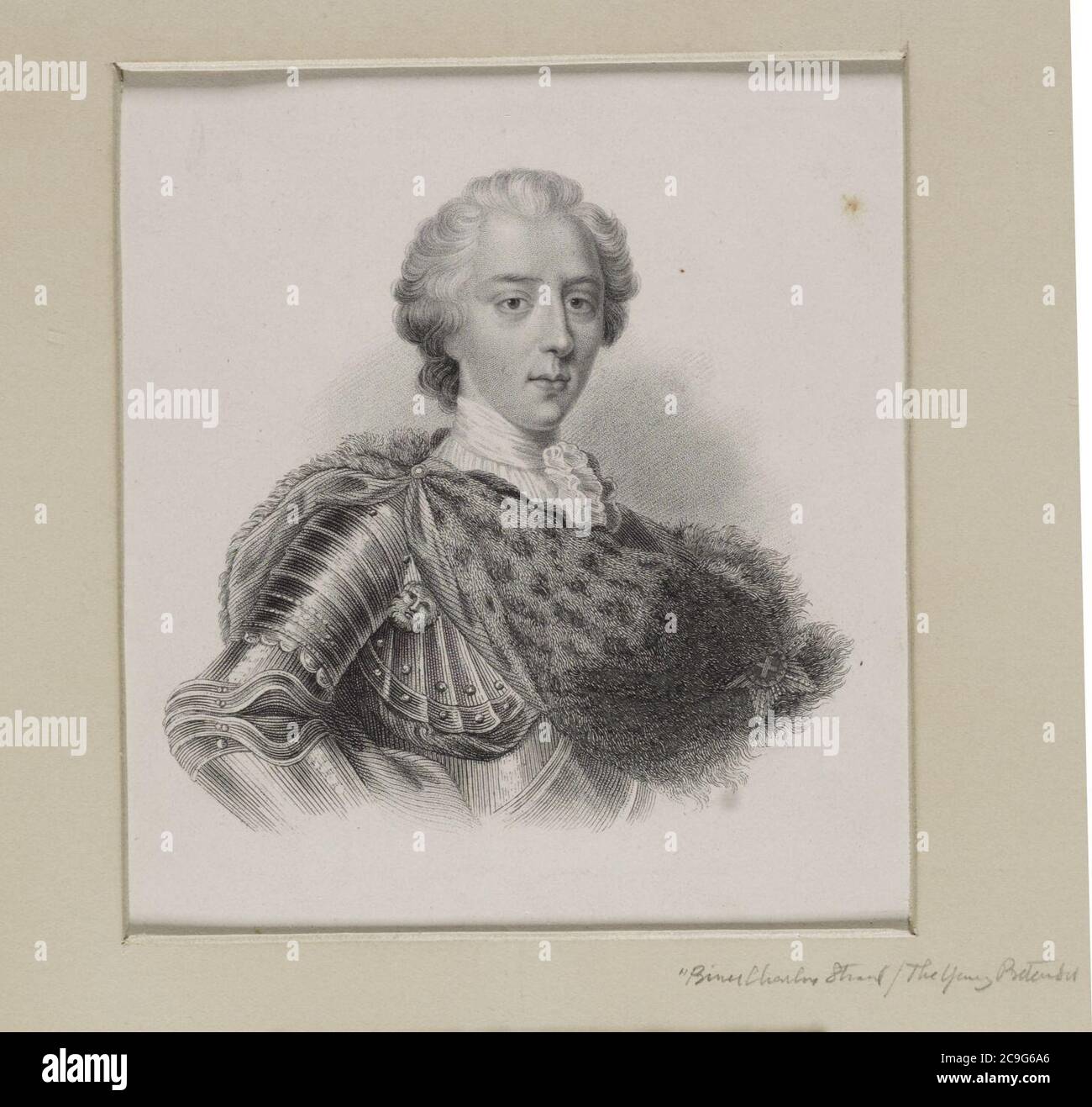 Jacobite broadside - Prince Charles Stuart- The Young Pretender Stock ...