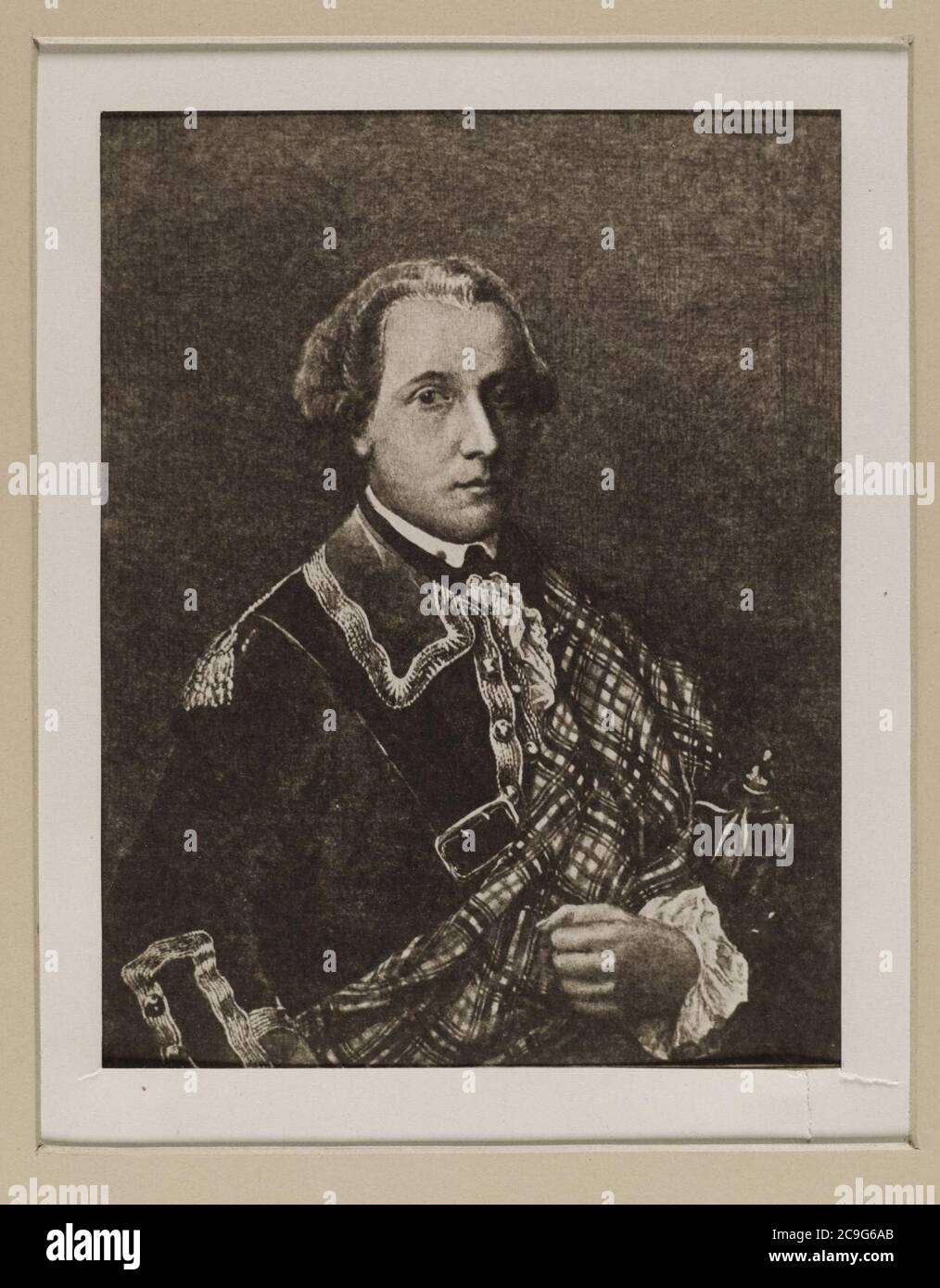 Jacobite broadside - Portrait of Donald CAMERON, the Gentle Lochiel ...