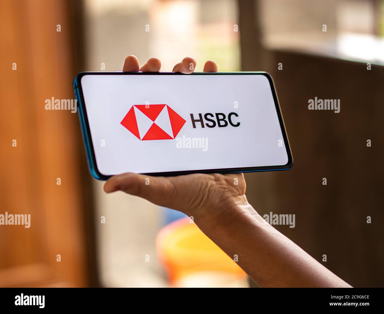 Hsbc app logo hi-res stock photography and images - Alamy