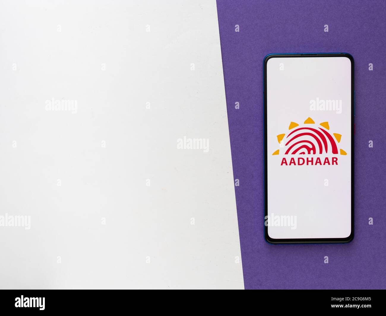 Aadhar logo hi-res stock photography and images - Alamy