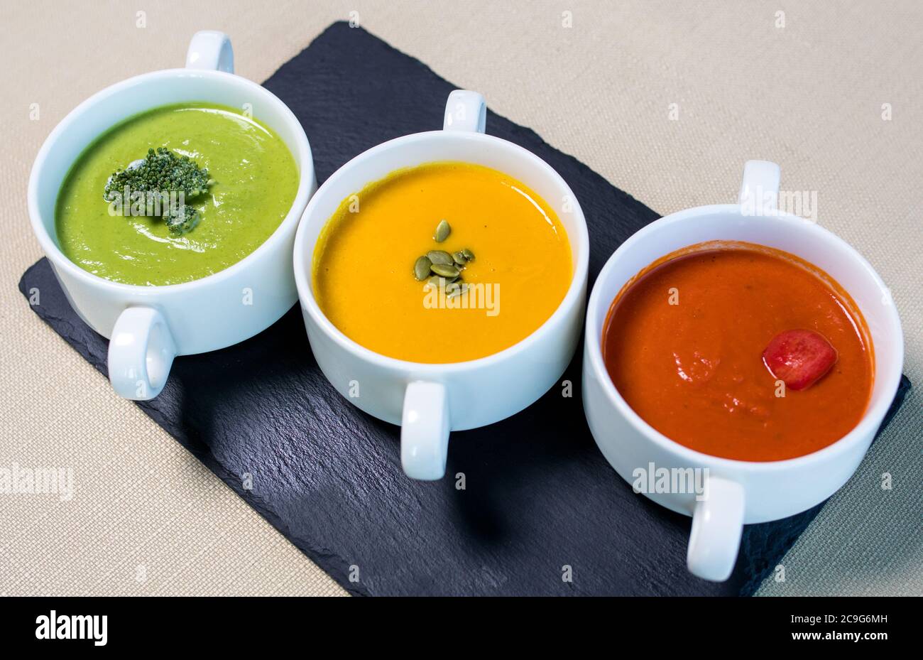 Courgette soups hi-res stock photography and images - Alamy