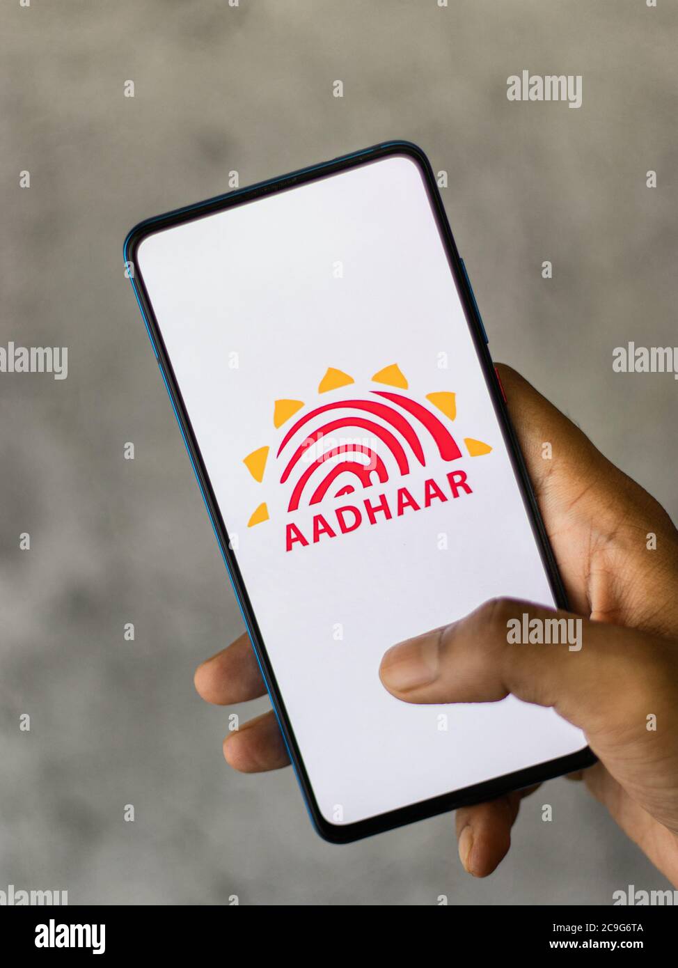 Aadhar logo hi-res stock photography and images - Alamy