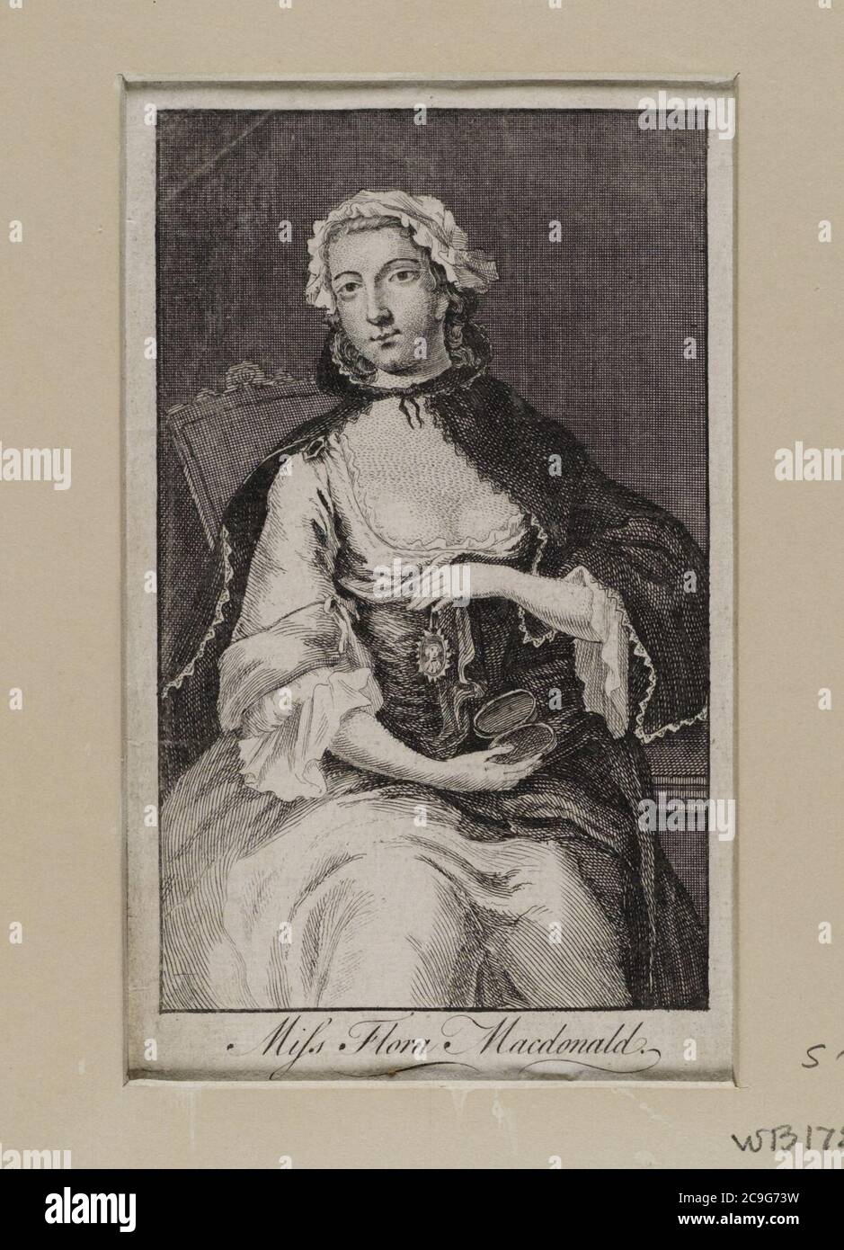 Jacobite broadside - Miss Flora Macdonald 02 Stock Photo - Alamy