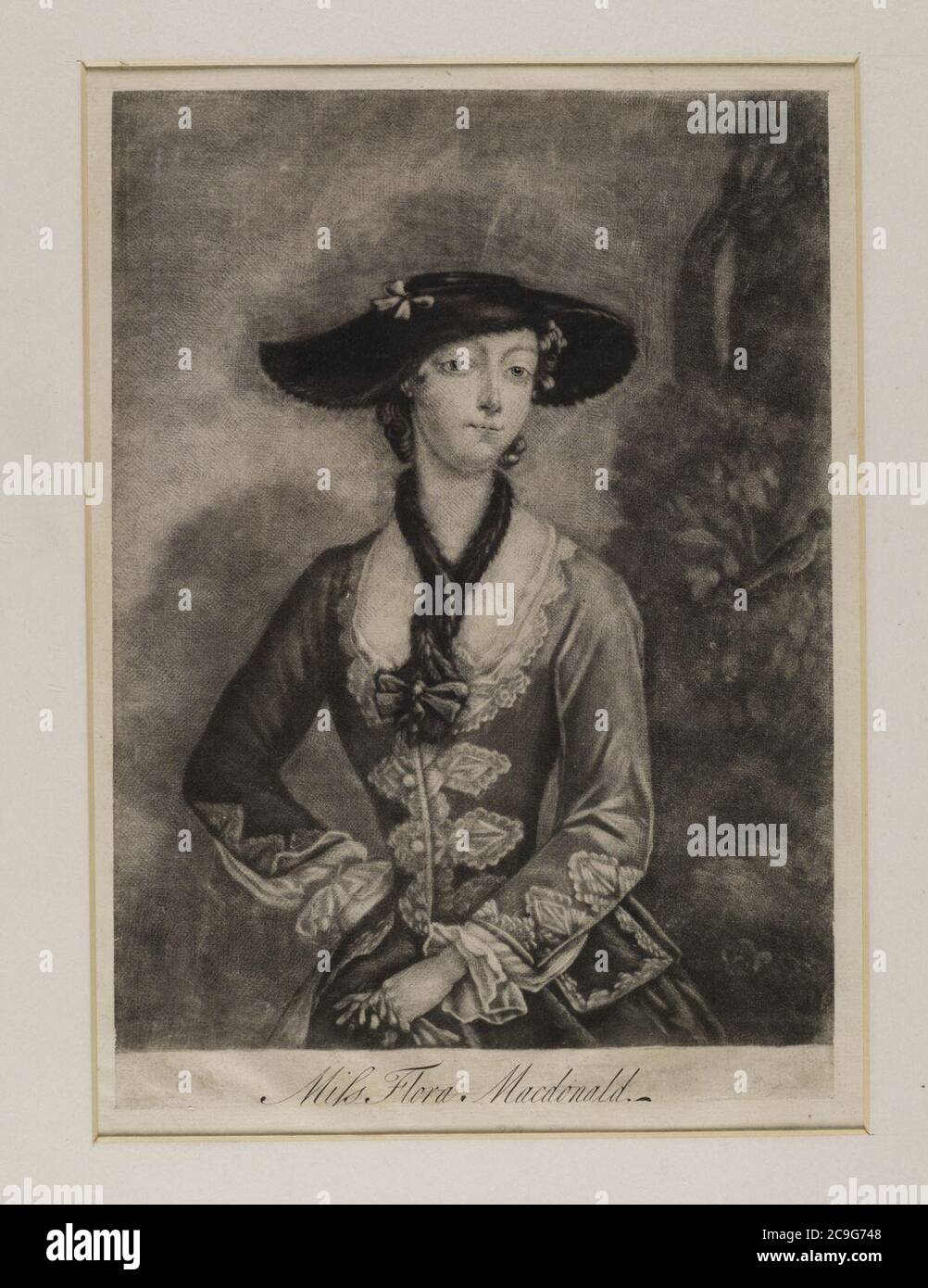 Jacobite broadside - Miss Flora Macdonald 04 Stock Photo - Alamy