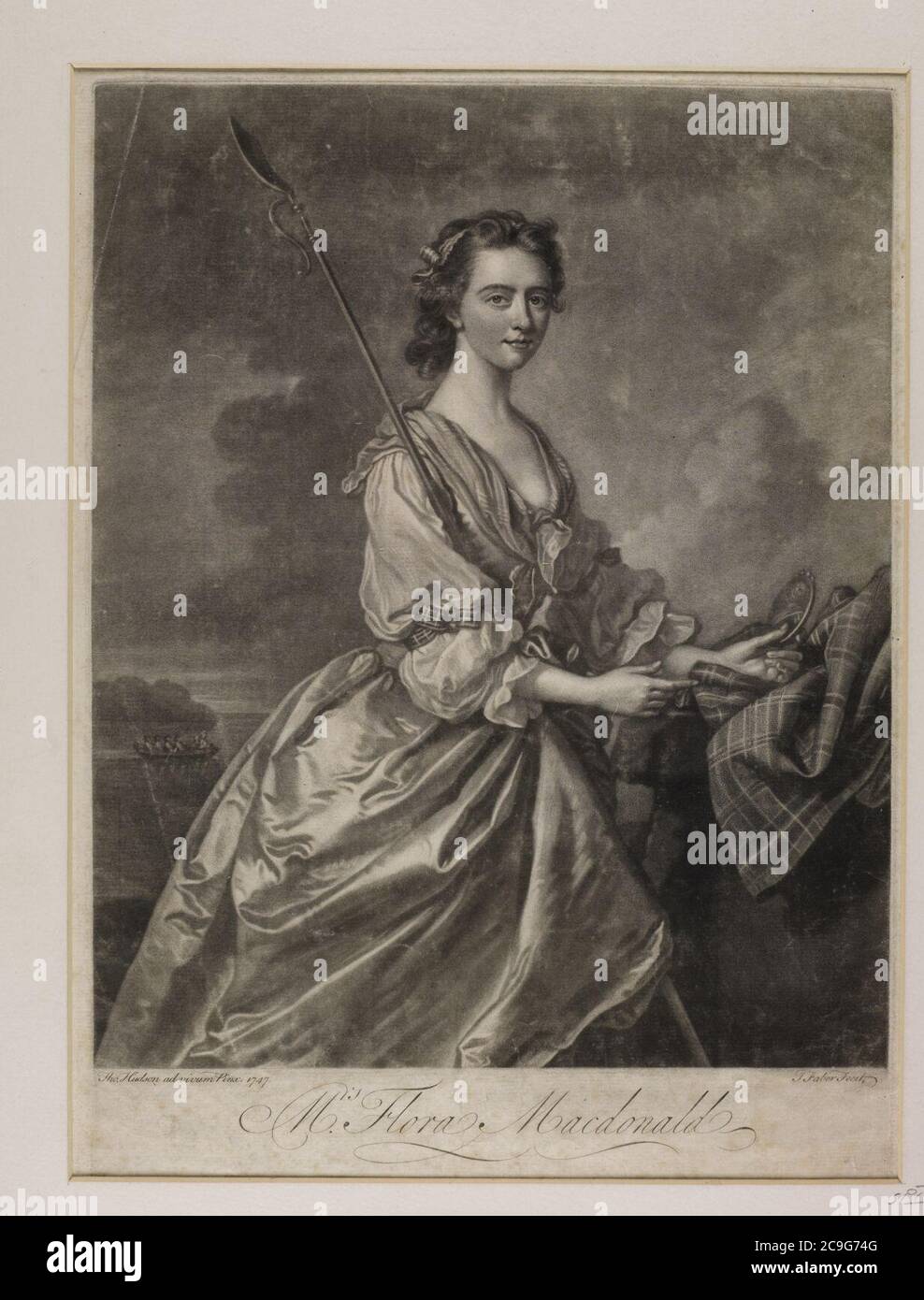 Jacobite broadside - Ms. Flora Macdonald Stock Photo - Alamy