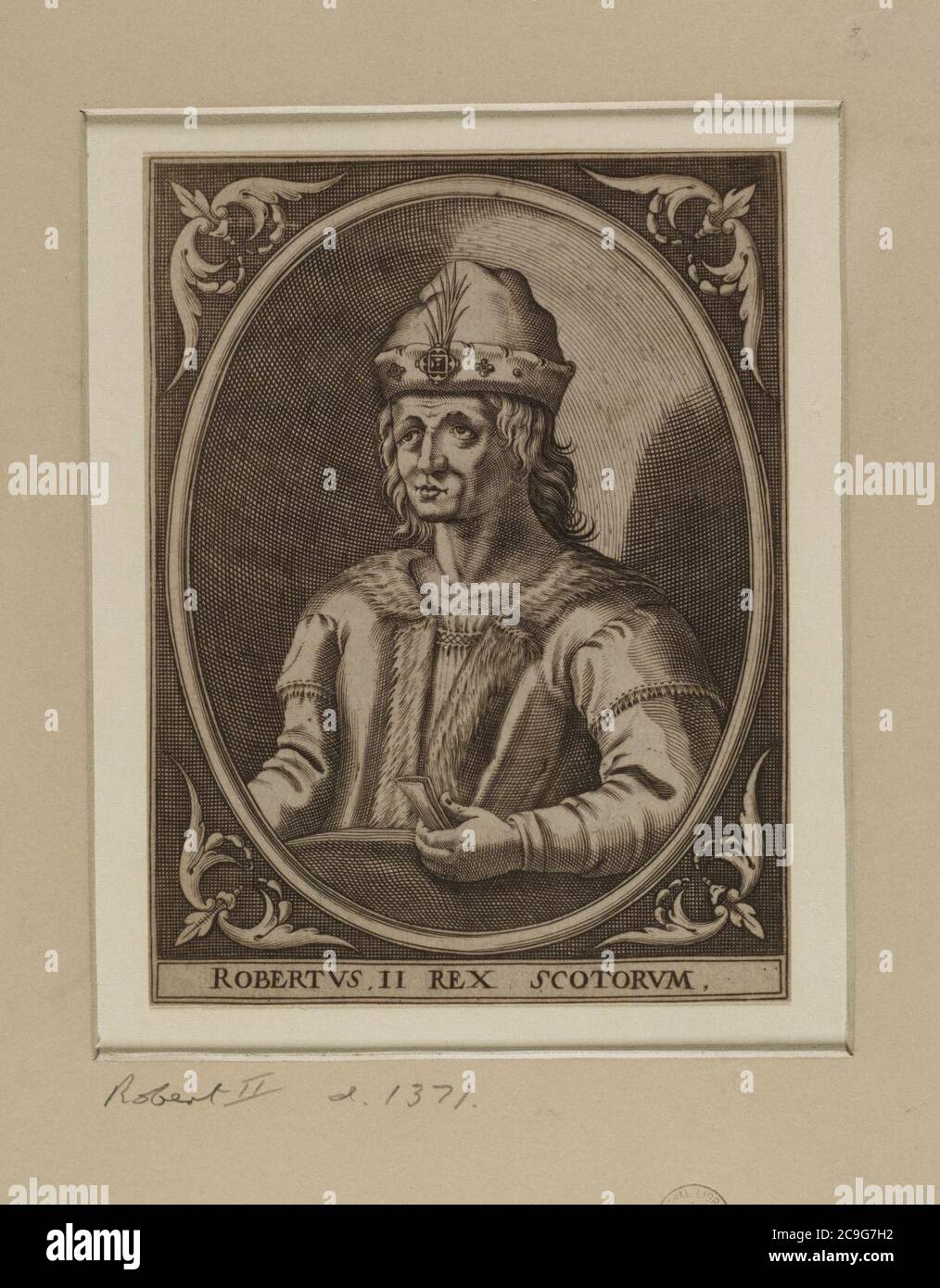 King robert ii of scots hi-res stock photography and images - Alamy