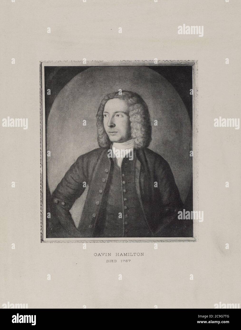 Jacobite broadside - Gavin Hamilton Stock Photo - Alamy