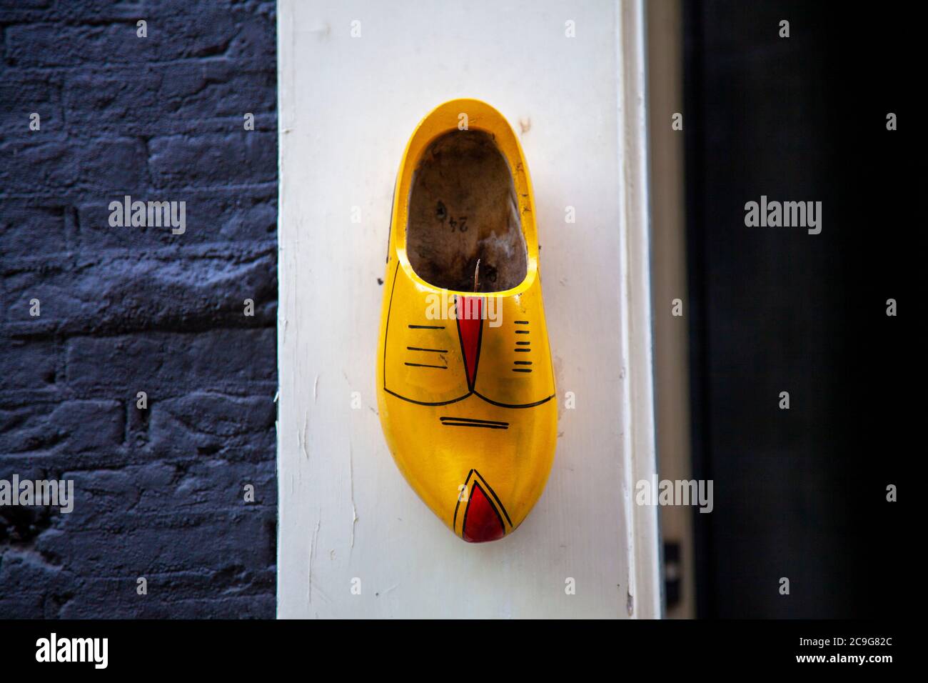 Wooden Dutch Clog, Amsterdam, Netherlands, Europe Stock Photo - Alamy