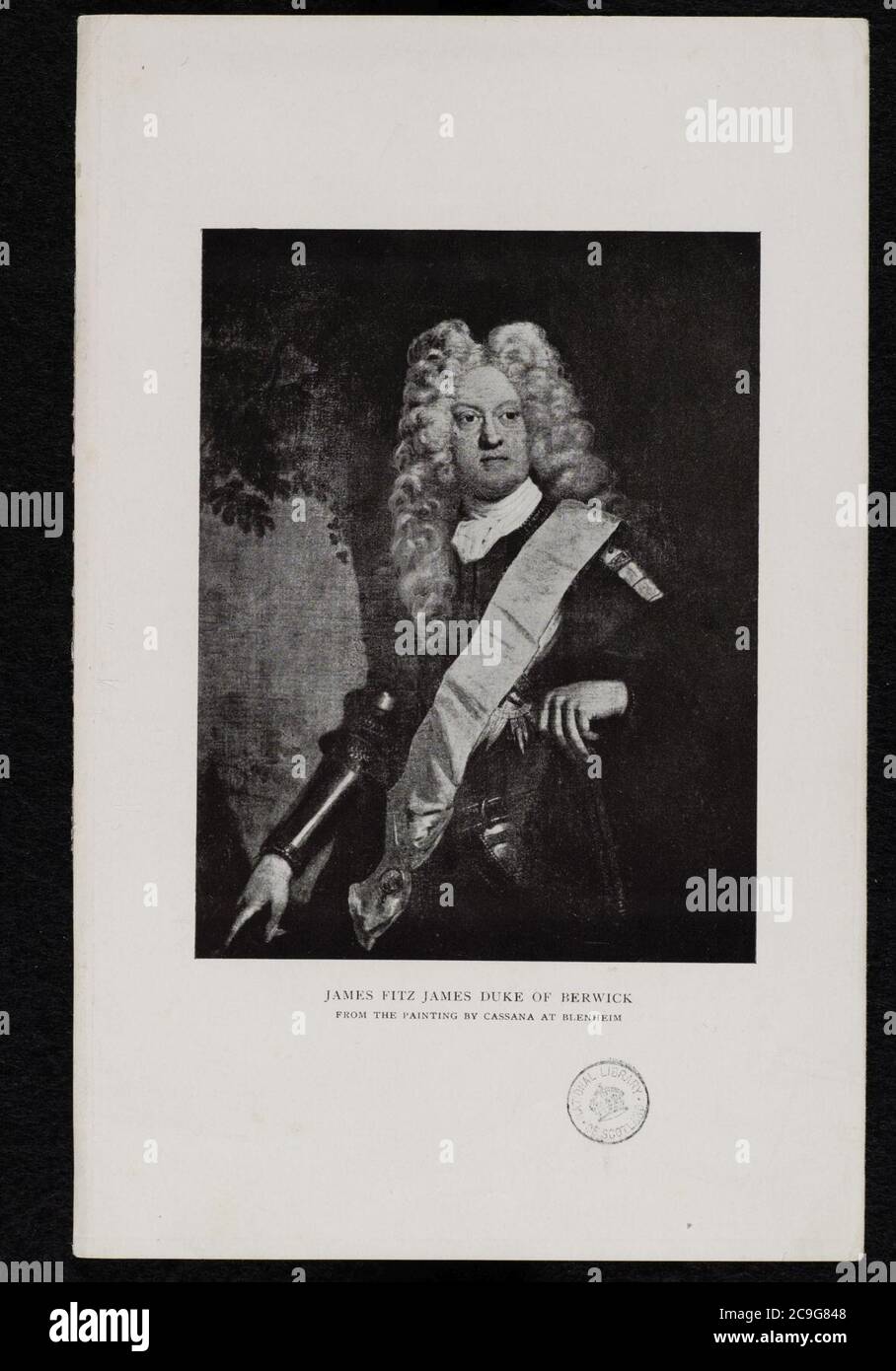 Jacobite broadside - James Fitz James Duke of Berwick, from the ...