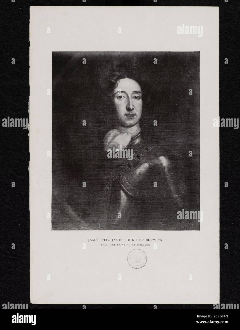 Jacobite broadside - James Fitz James, Duke of Berwick, from the ...